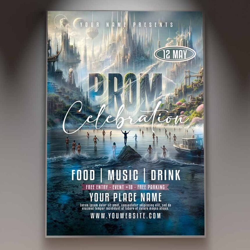 Download Harry Potter Flyer - PSD Template | PSDmarket
