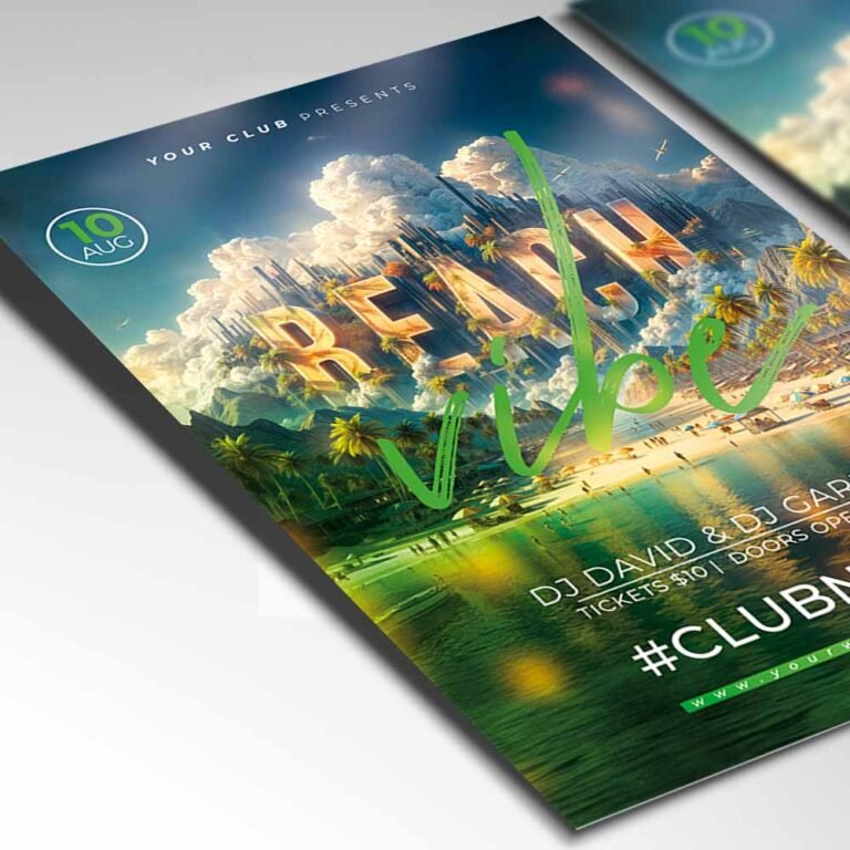 Download The End of Summer Flyer - PSD Template | PSDmarket