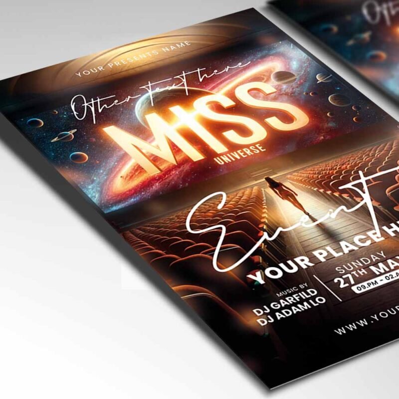 Download Show Time Flyer - PSD Template | PSDmarket