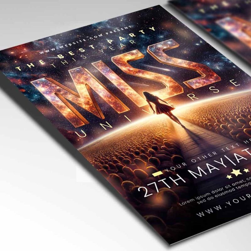 Download Show Time Flyer - PSD Template | PSDmarket