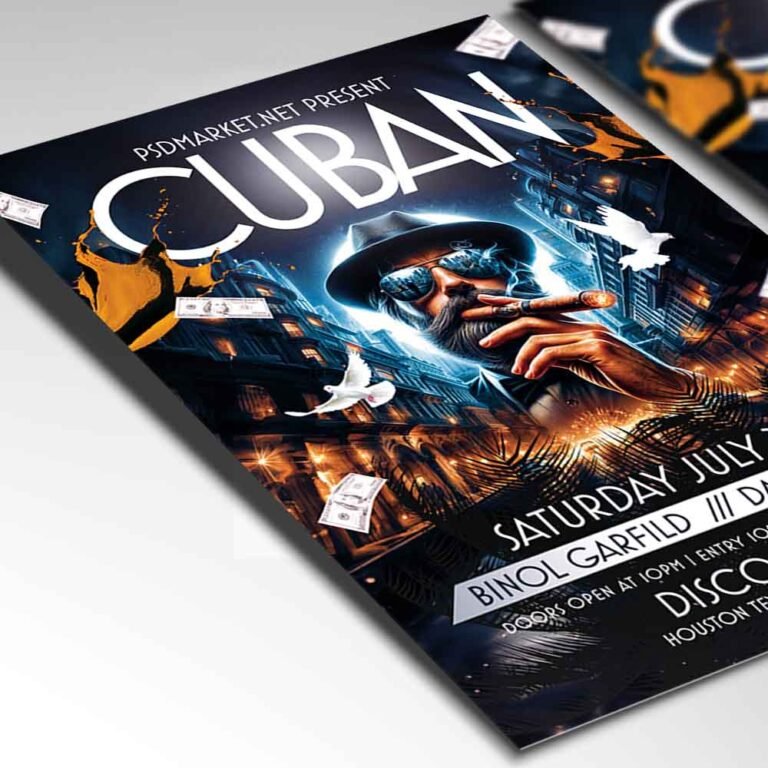 Minecraft Flyer Template | PSDmarket