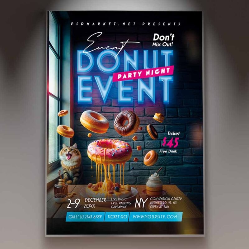 Download Labor Day USA Flyer - PSD Template | PSDmarket