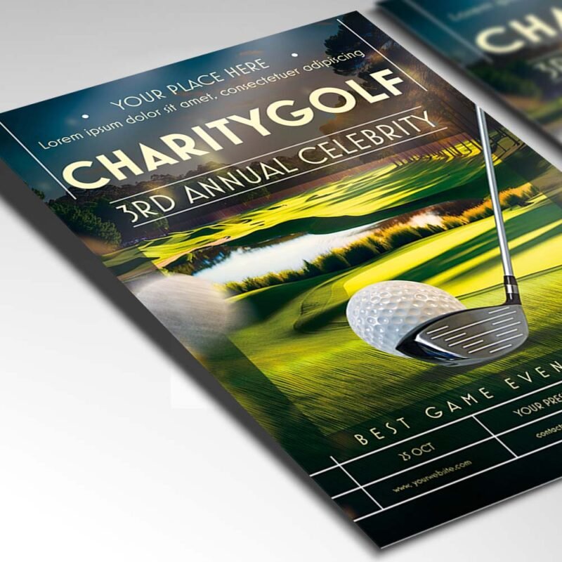 Golf Tournament Flyer Template | PSDmarket