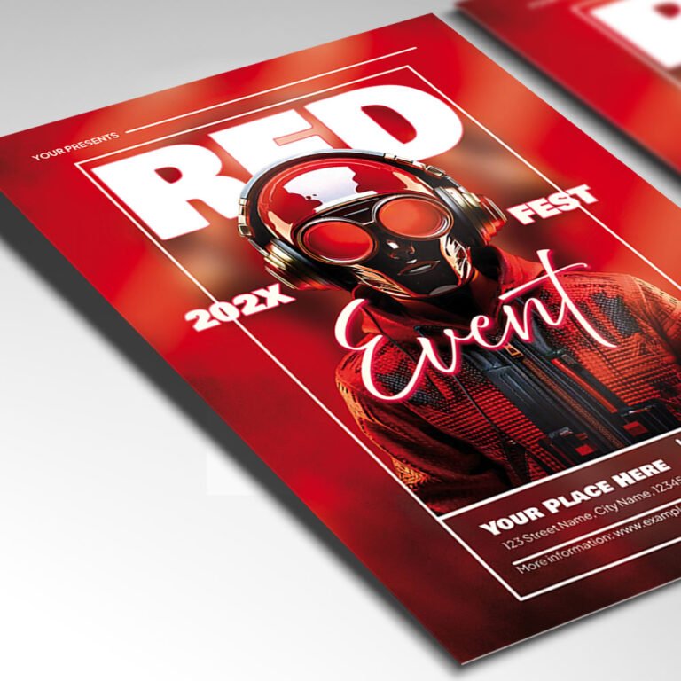 Red Cup Party - Premium Flyer PSD Template | PSDmarket
