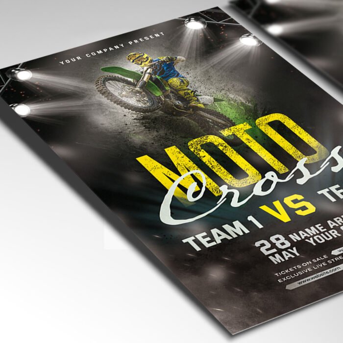 Motor Bike - Premium Flyer PSD Template | PSDmarket