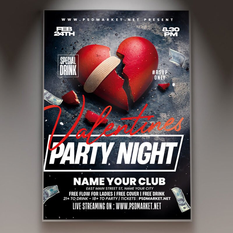 Harry Potter Flyer - PSD Template - PSDmarket