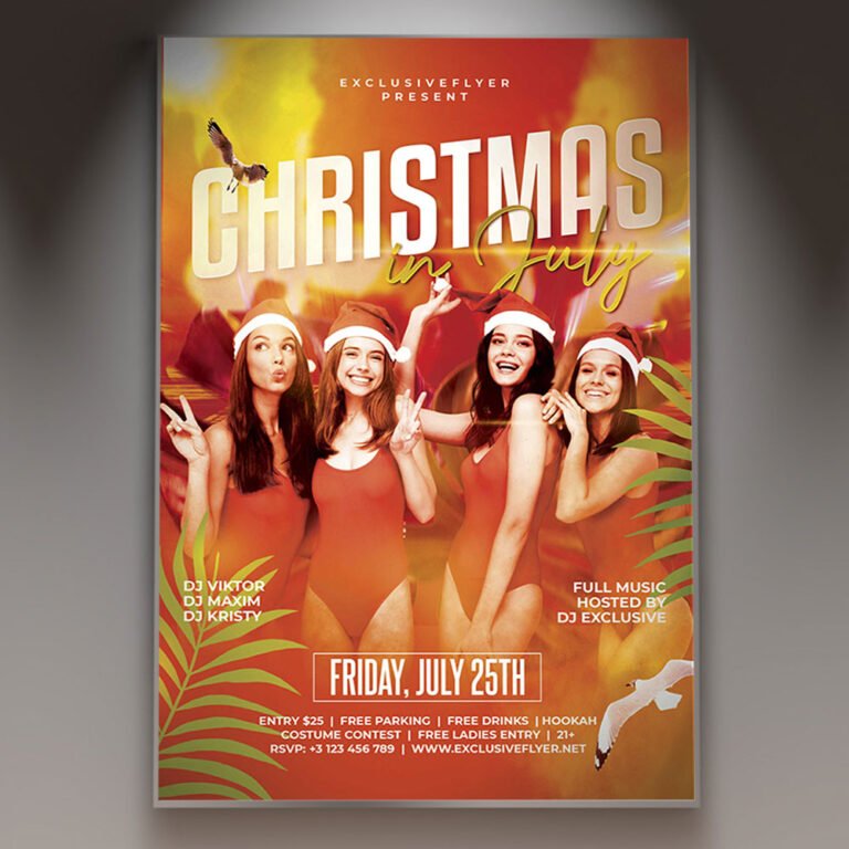 Taste of Chicago Flyer - PSD Template - PSDmarket